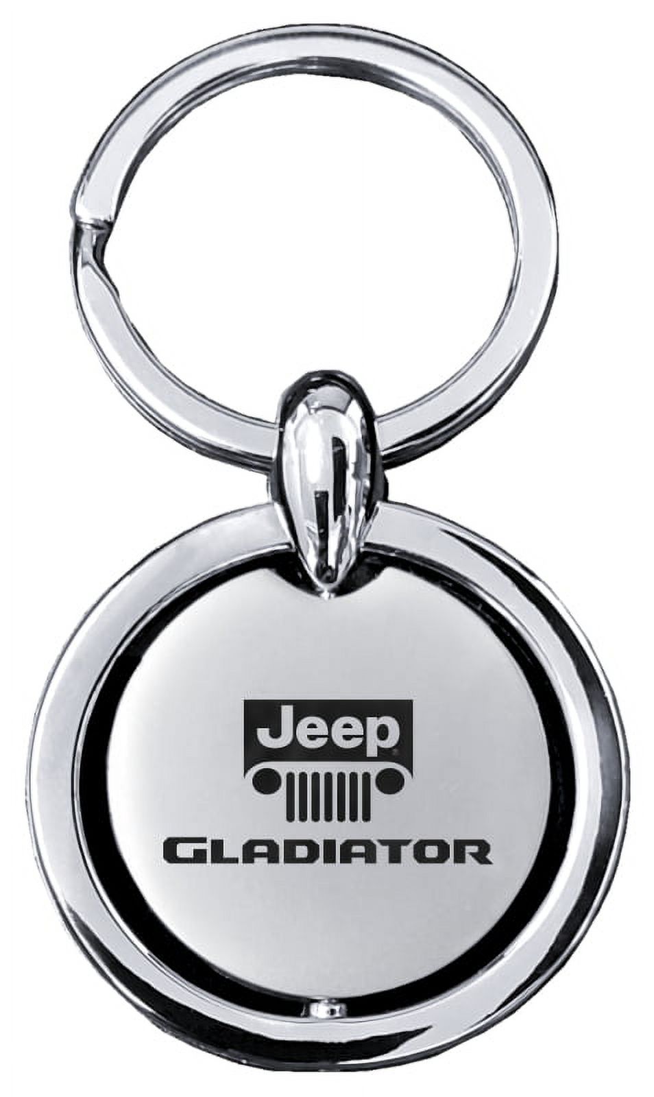 Jeep Gladiator Revolver Key Chain (Silver) - Walmart.com