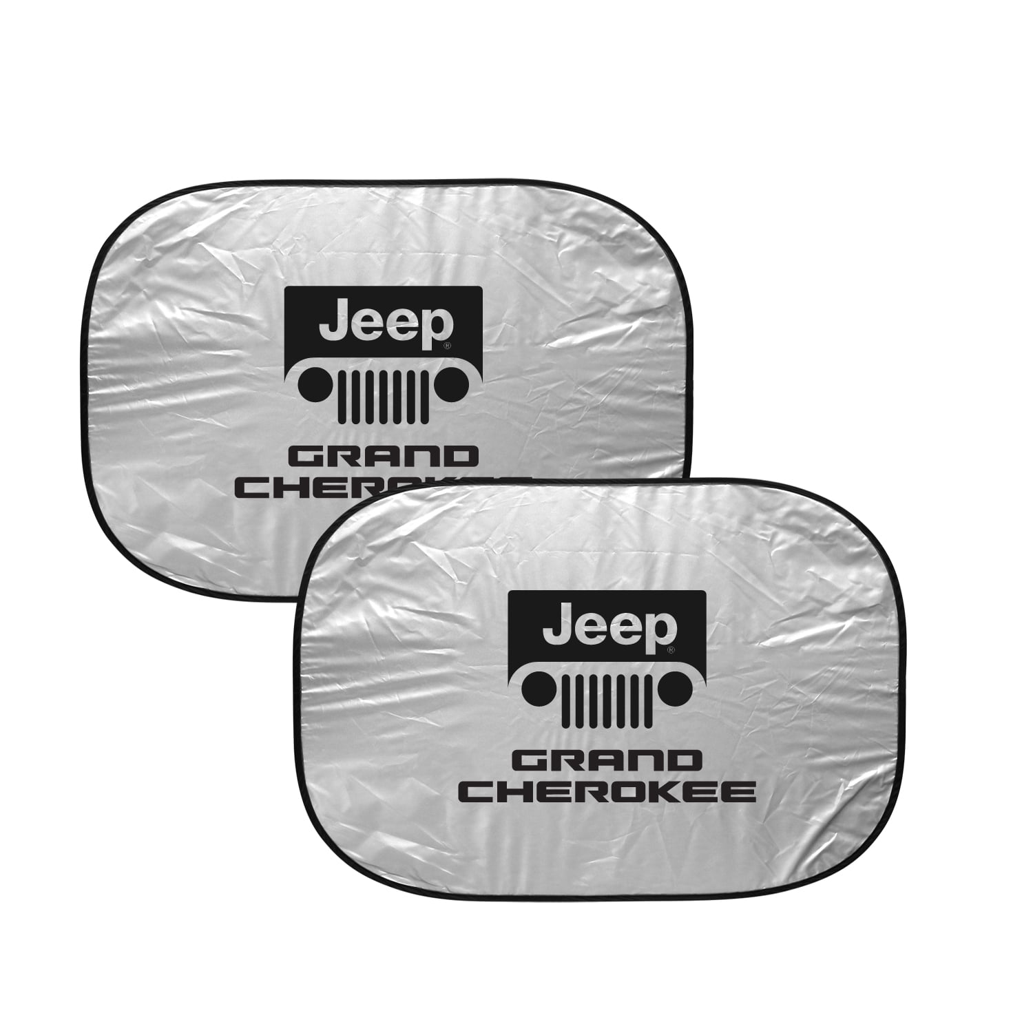 Jeep Grand Cherokee Dual Panels 2-28" x 24" Easy Folding Windshield Sun ...