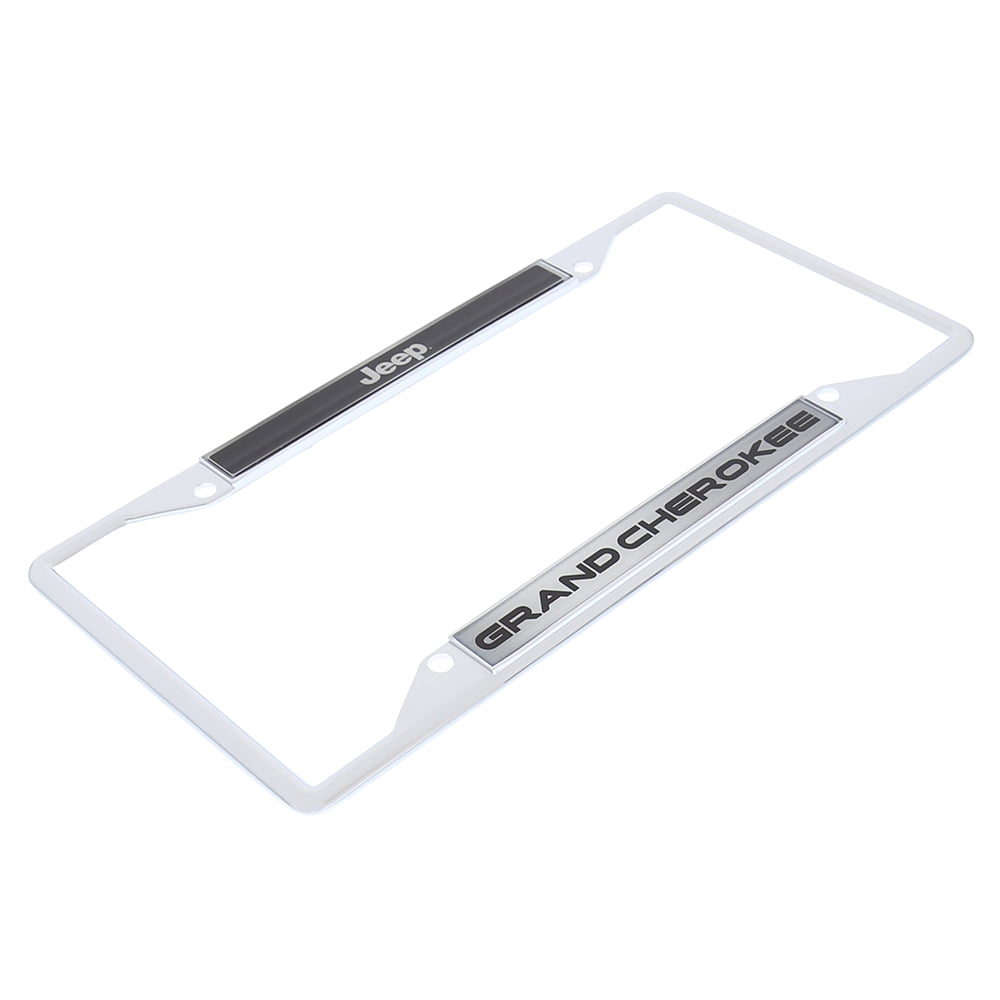Jeep Grand Cherokee License Plate Frame (Chrome) - Walmart.com