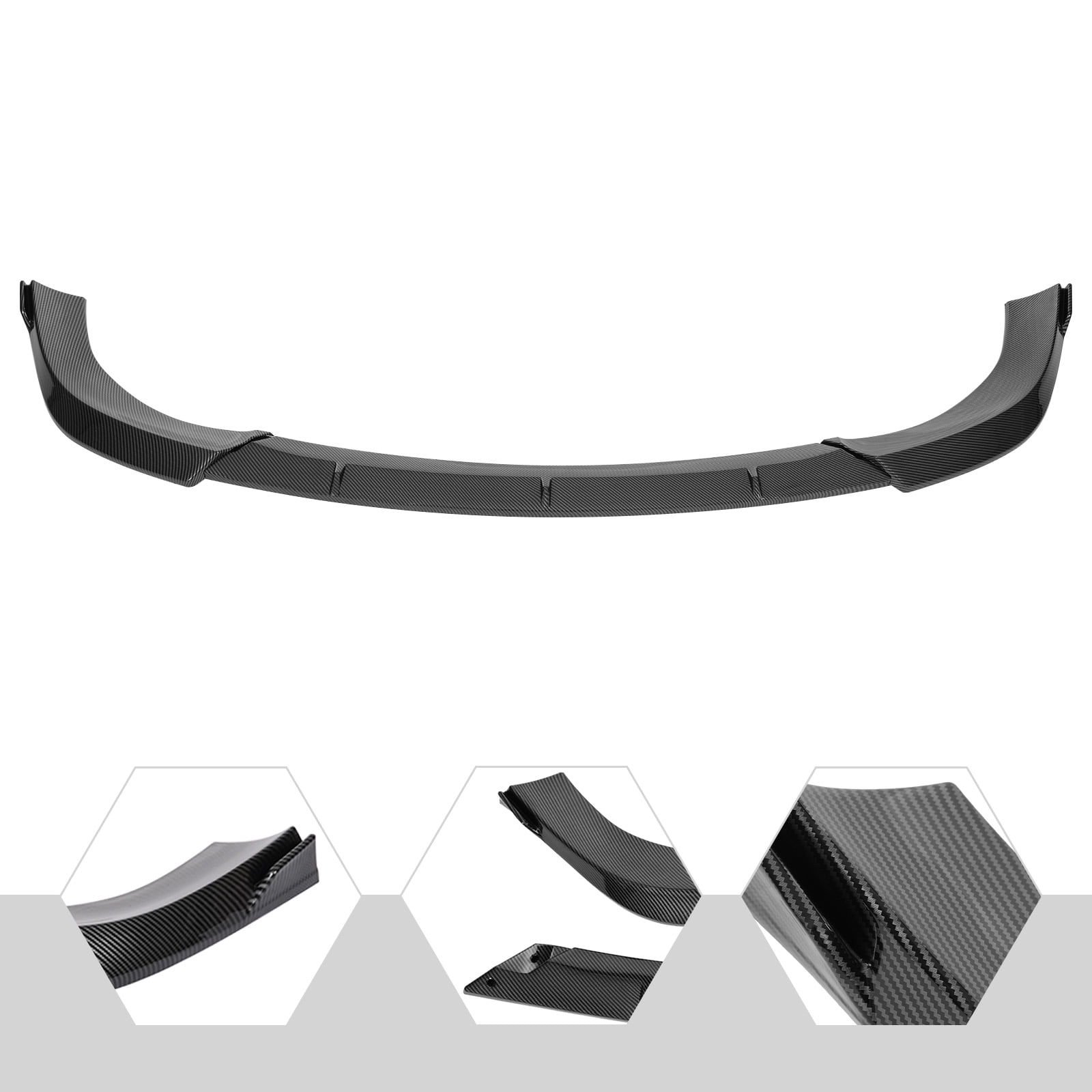Jeep Grand Cherokee SRT 2017-2021 Front Bumper Lip Spoiler, Carbon ...