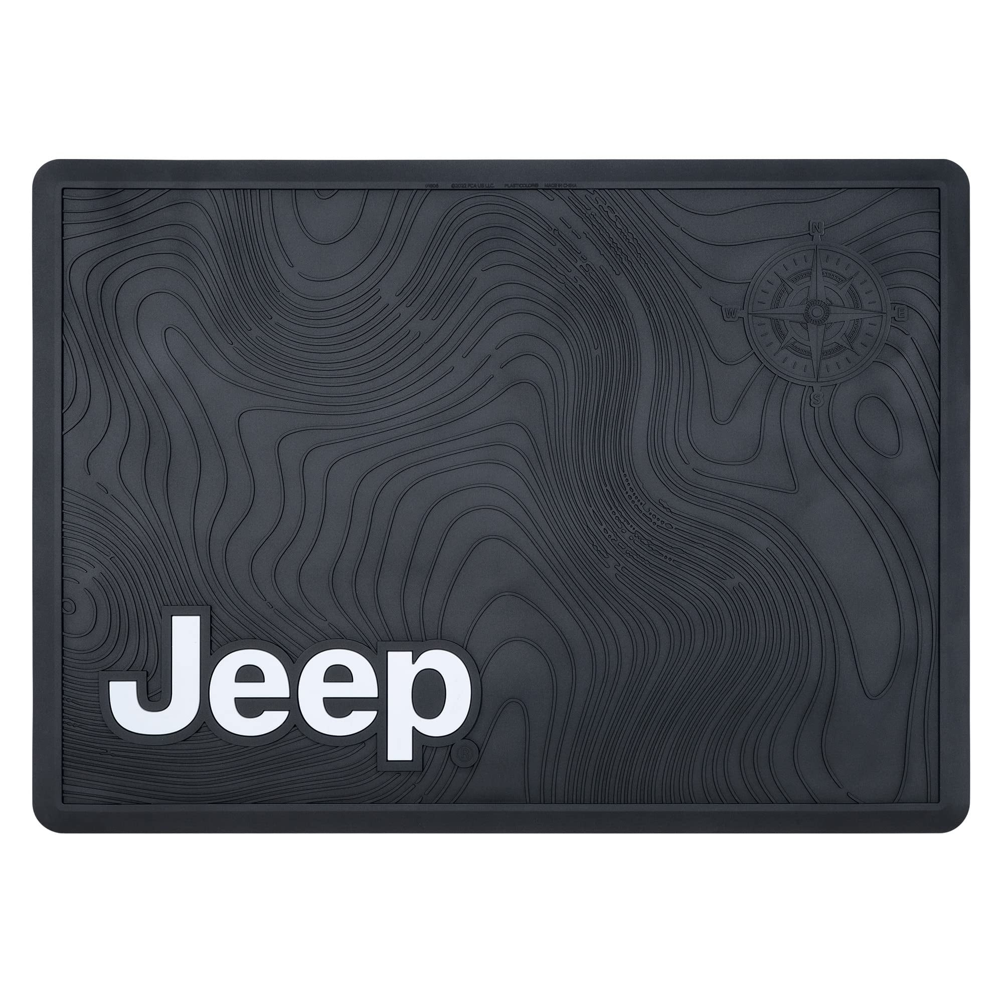Jeep Heavy Duty Rear Cargo Mat Floor Liner 25" x 35" Universal ...