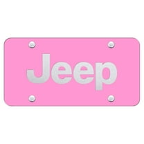Jeep Name License Plate (Black) - Walmart.com