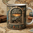 Jeep Lover Mug Off Road Adventure Coffee Cup for 4x4 Trail Drivers ...