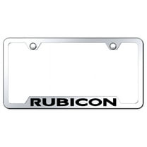 Jeep Beach Laser Etched Logo Cut-Out License Plate Frame (Black ...