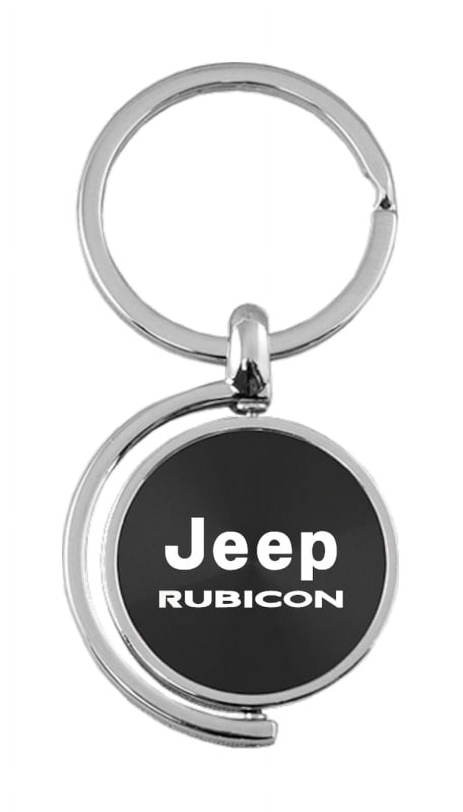 Jeep Rubicon Spinner Key Ring (Black) - Walmart.com