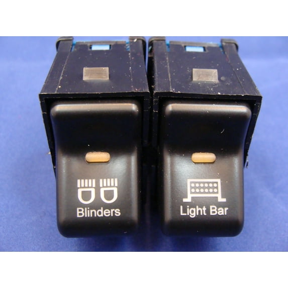 Jeep TJ Wrangler Rocker Switch Blinders and Light Bar fits in stock ...
