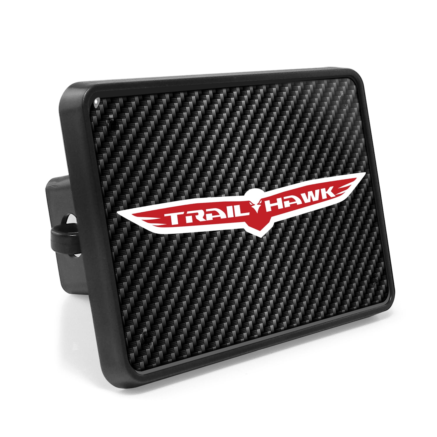 Jeep Trailhawk UV Graphic Carbon Fiber Look Metal Face-Plate on ABS ...