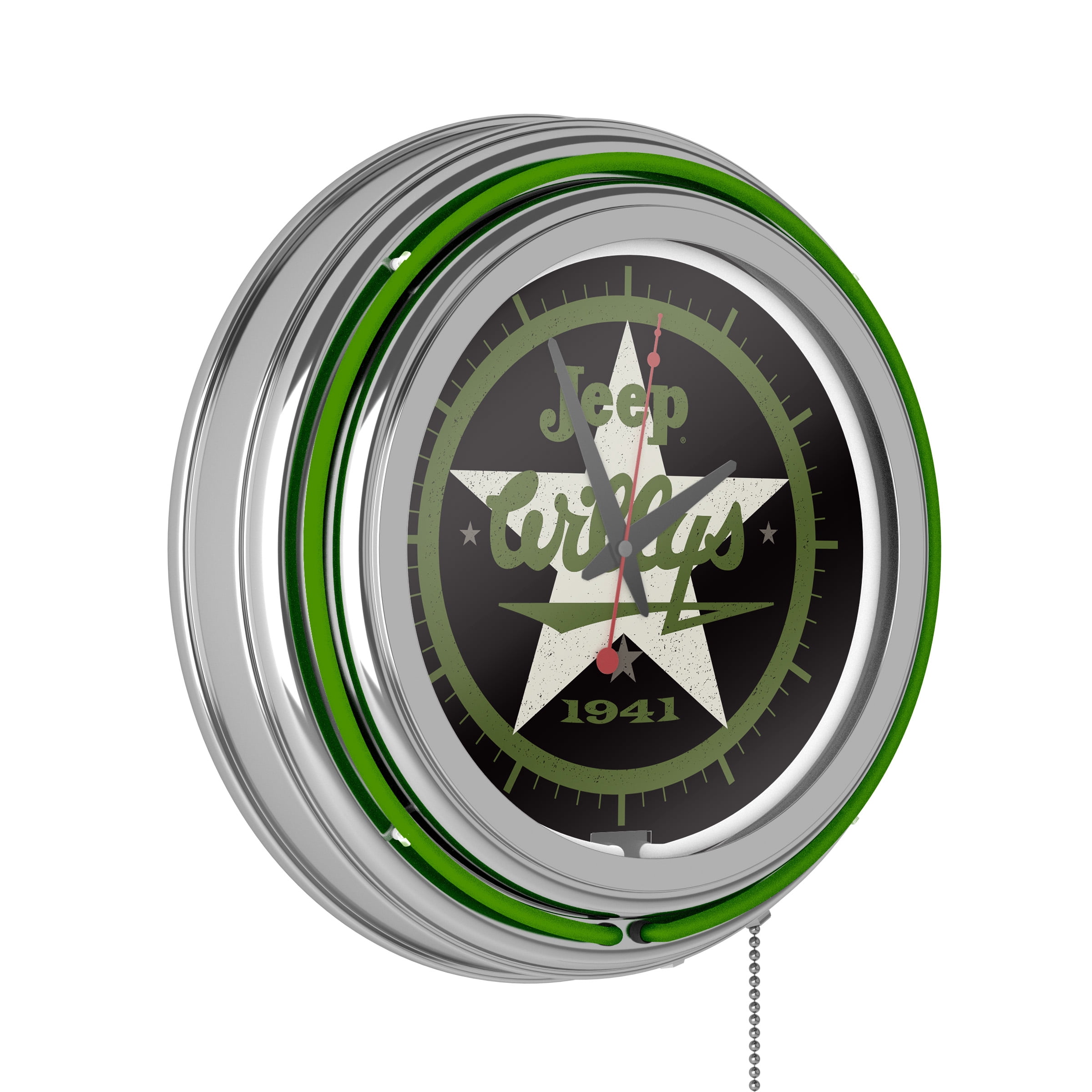 Free Shipping! Trademark Gameroom Jeep Willys 1941 Retro Neon Analog ...