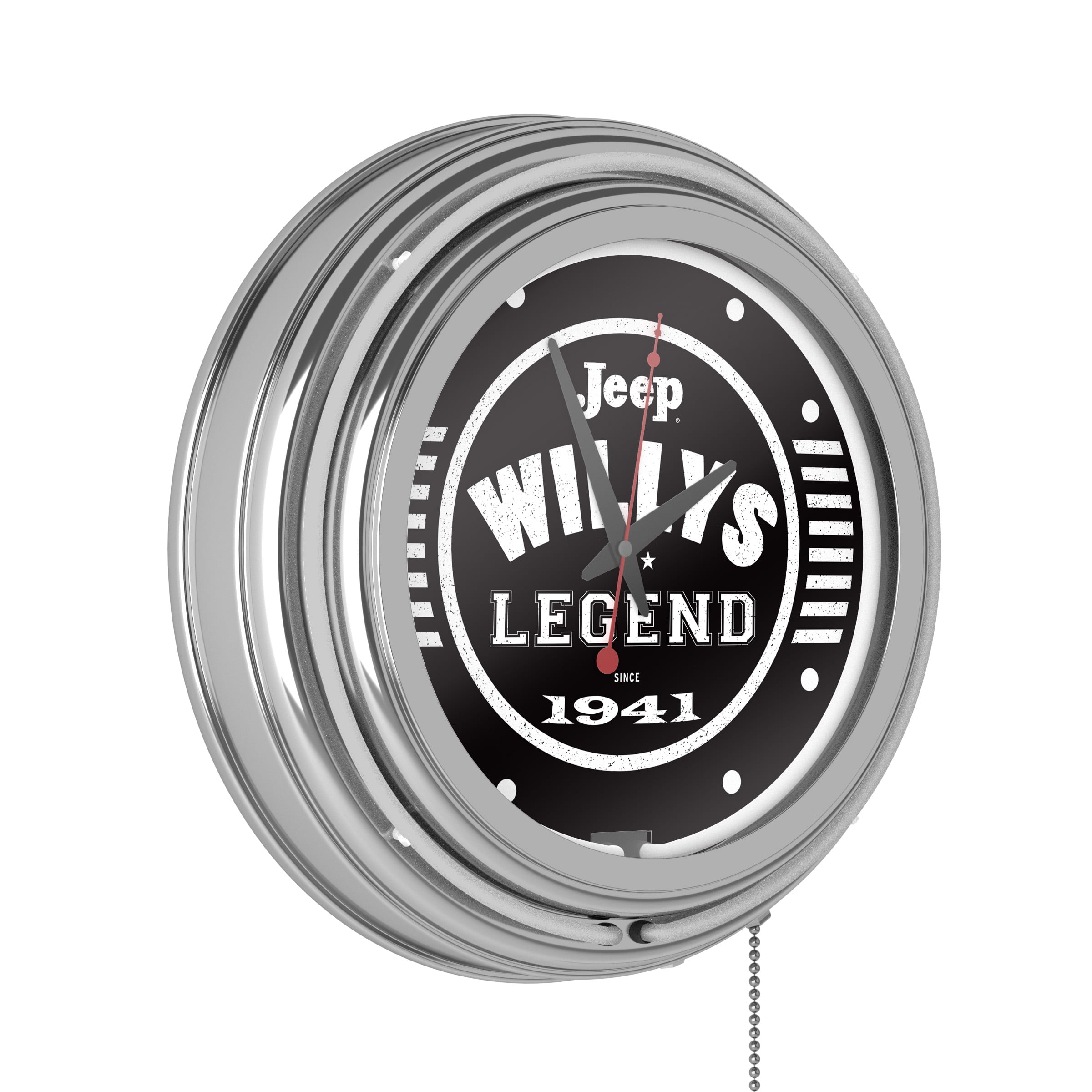 Free Shipping! Trademark Gameroom Jeep Willys Legend Black Retro Neon ...