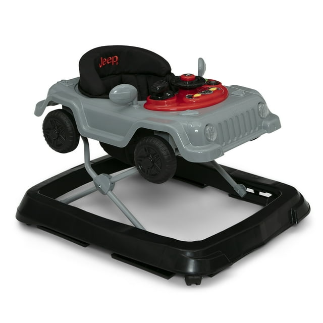 Jeep Wrangler Activity Walker by Delta Children, Grey - Walmart.com