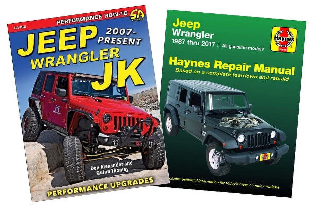Jeep Wrangler Jk Upgrades and Haynes manual BOX SET - Walmart.com