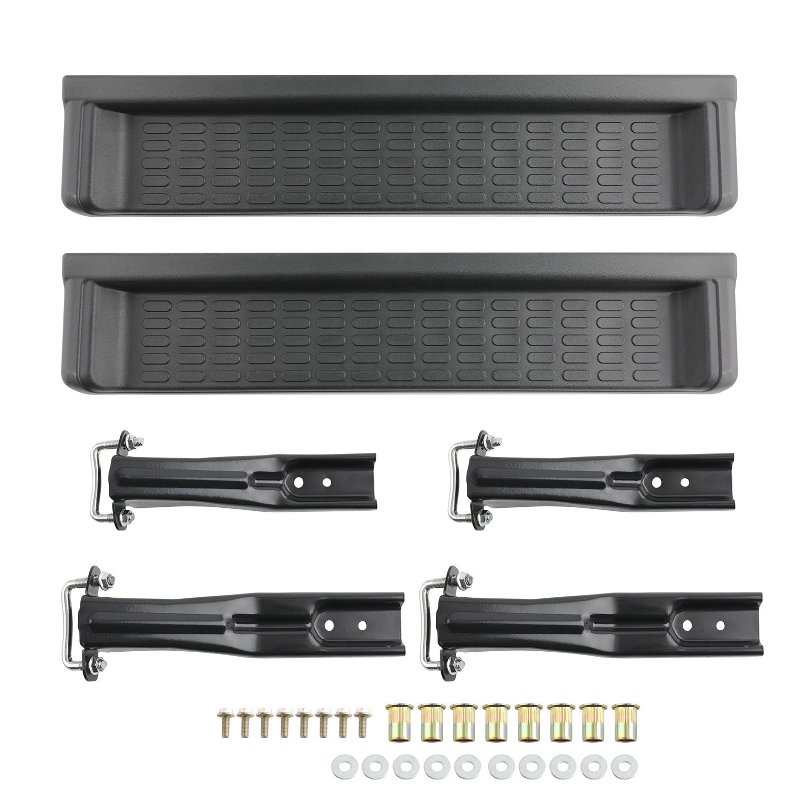 Jeep Wrangler TJ 1997-2006 Black Side Step Nerf Bar Running Boards ...