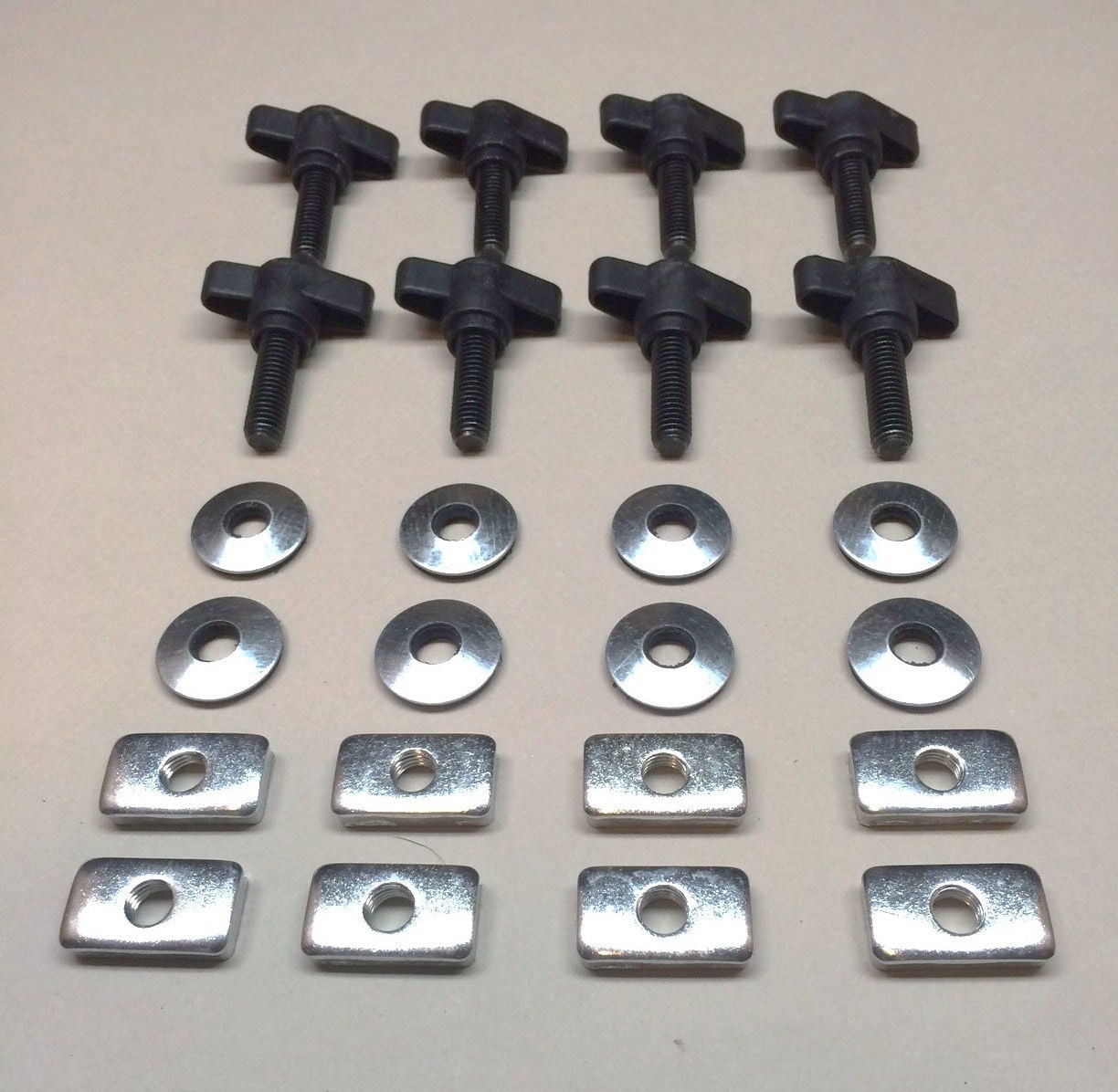 Jeep Wrangler Universal Quick Remove Hard Top Fasteners Nuts Bolts YJ ...