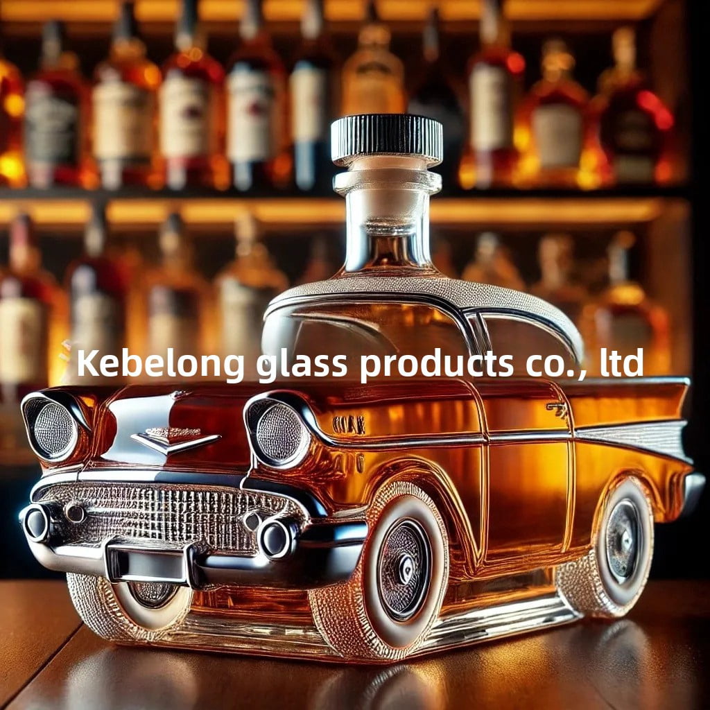 Jeep Wrangler Whiskey Decanter Bottle - 350ml Borosilicate Glass Off ...