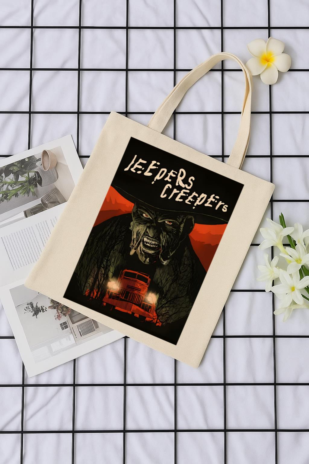 Jeepers Creepers Movie Horror Tote Bag S--TH2325 - Walmart.com