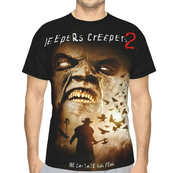 Jeepers Creepers Unisex 3d Pattern Printed Short Sleeve T-Shirts Casual ...