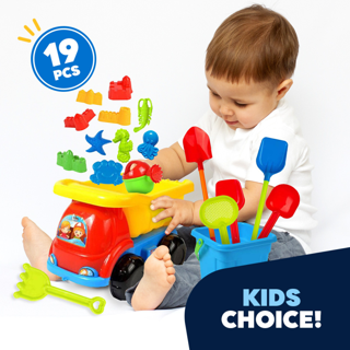 Playday 12 Piece Big Bucket Beach Set - Walmart.com