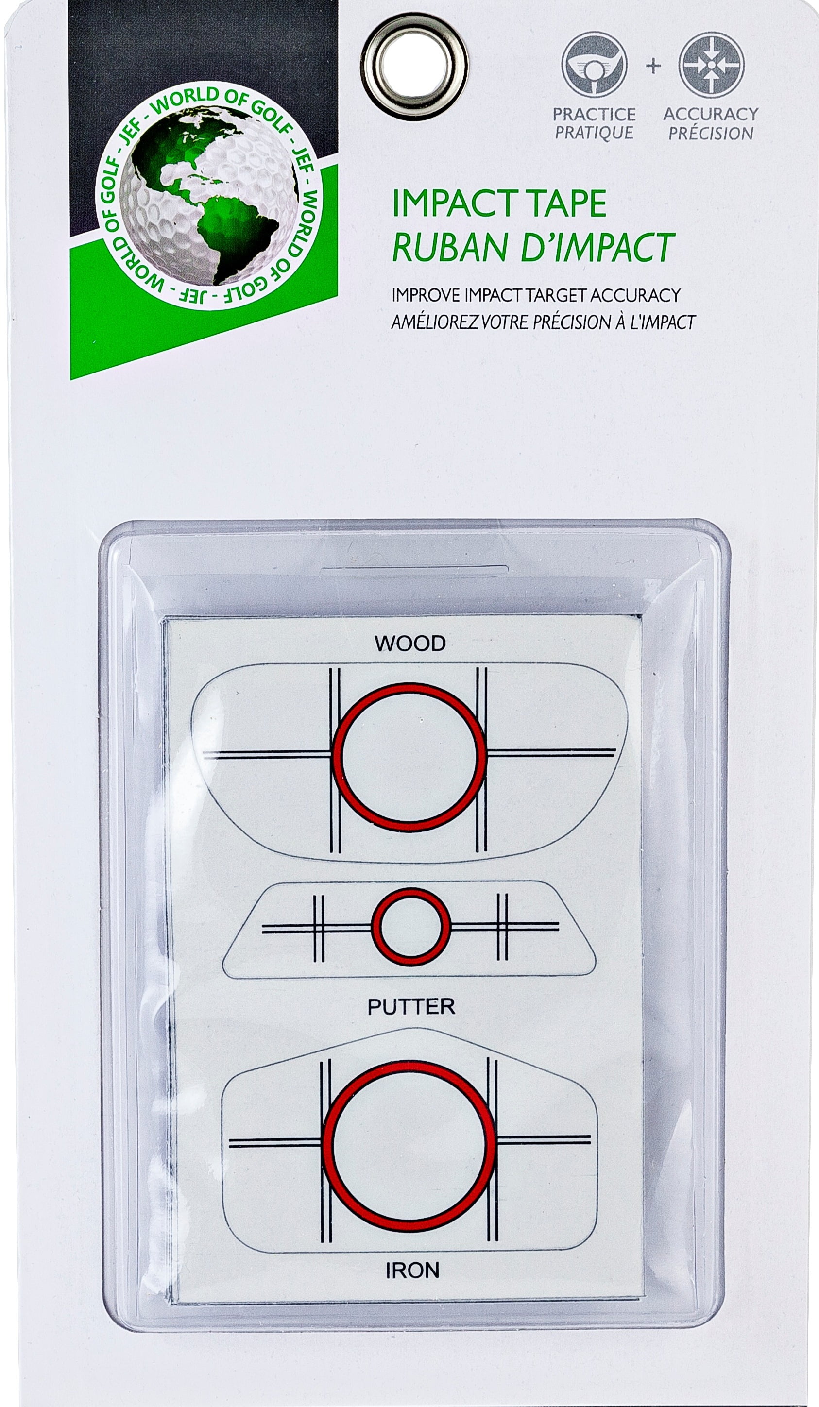 Jef World Of Golf Impact Tape - Walmart.com