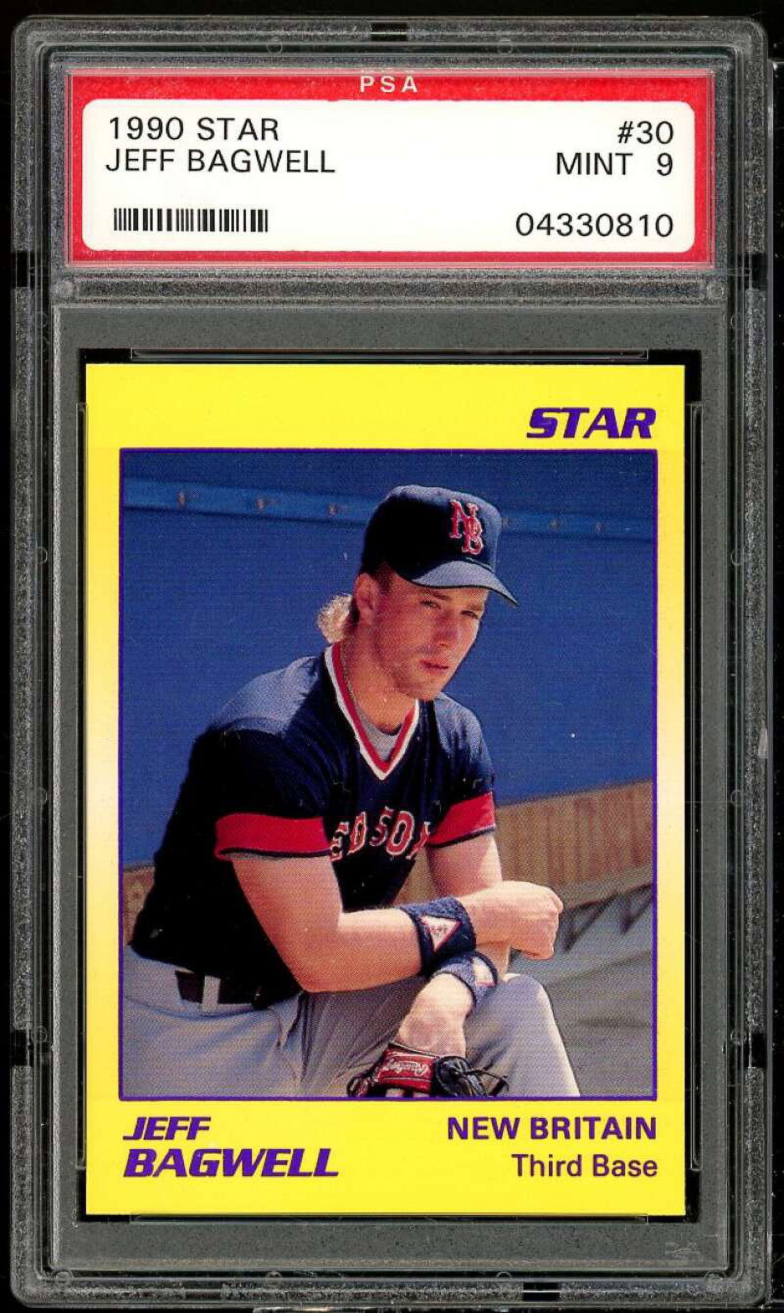 Jeff Bagwell Rookie Card 1990 Star #30 PSA 9 - Walmart.com