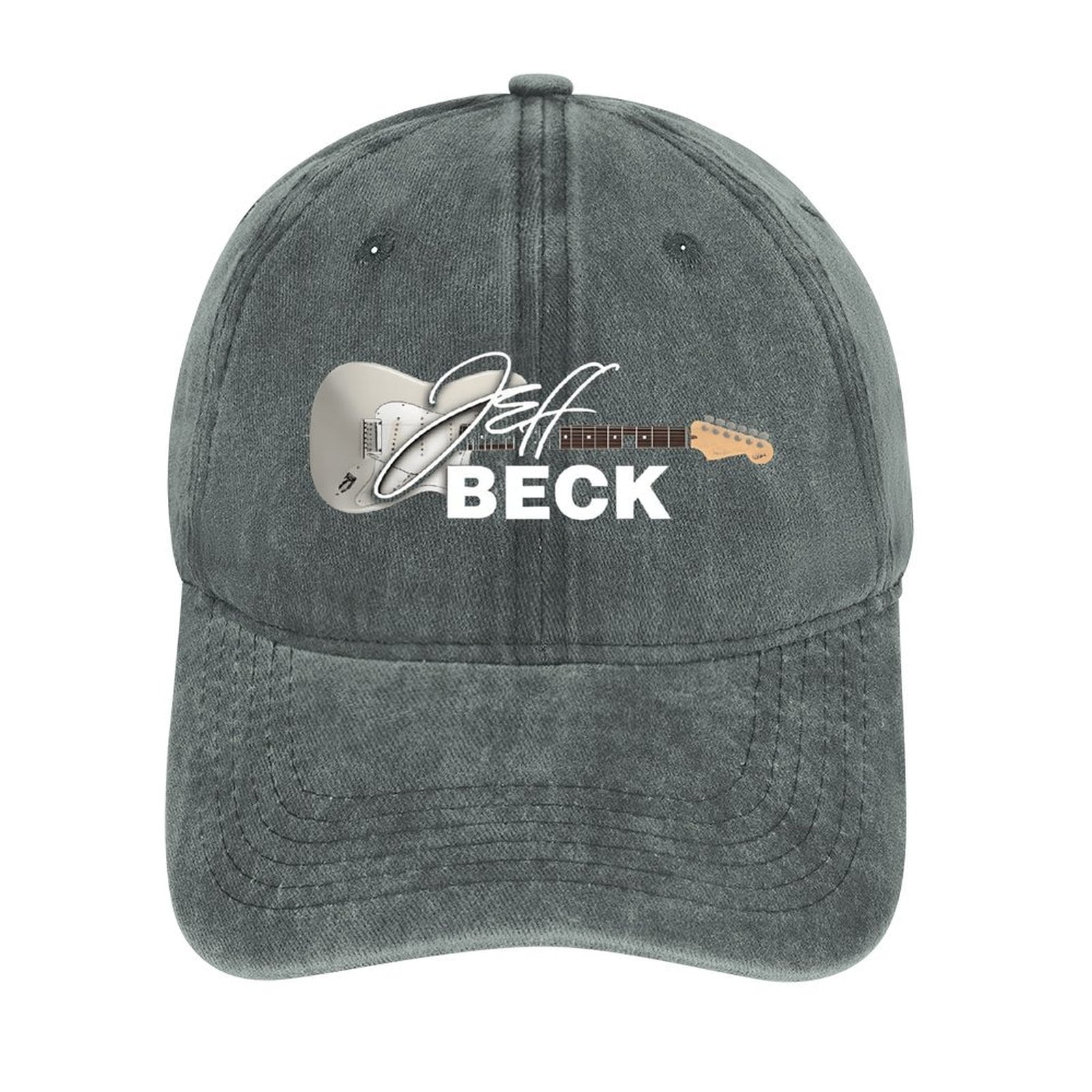 Jeff Beck Exuberant Gray Hat Adjustable Funny Fashion Unisex Baseball ...