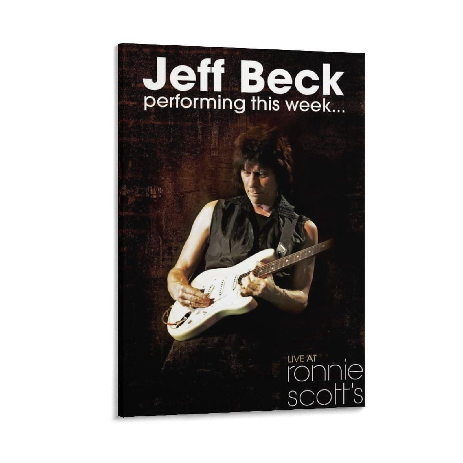 Jeff Beck Poster Rock Singer Rock Band Guitarist Music Album Posters ...