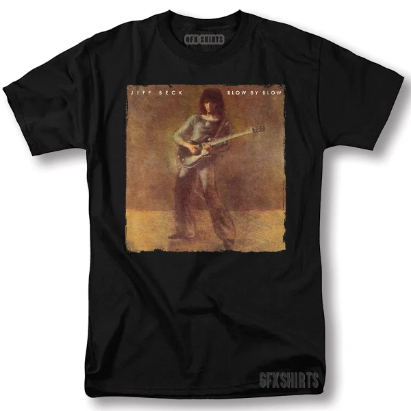 Jeff Beck Shirt Rock Concert Tour Merch Poster Vntg Graphic T-Shirt ...