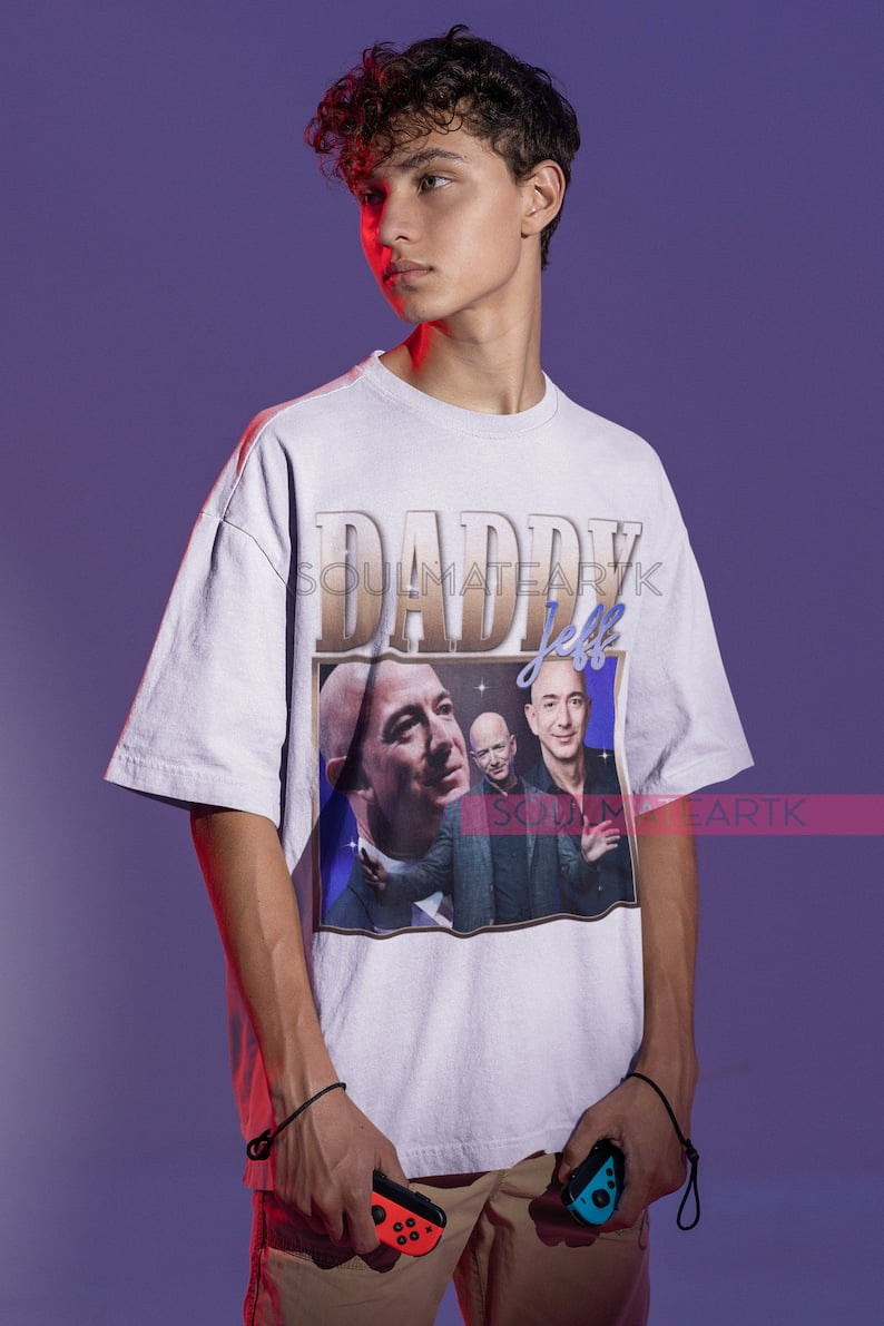 Jeff Bezos Daddy Shirt, Jeff Bezos Tshirt, Entrepreneur , RichJeff Tee ...