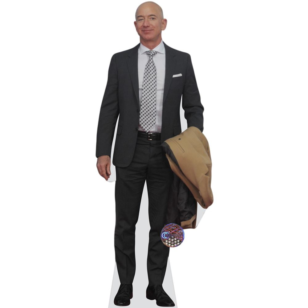 Jeff Bezos Lifesize Cardboard Cutout Standee - Walmart.com