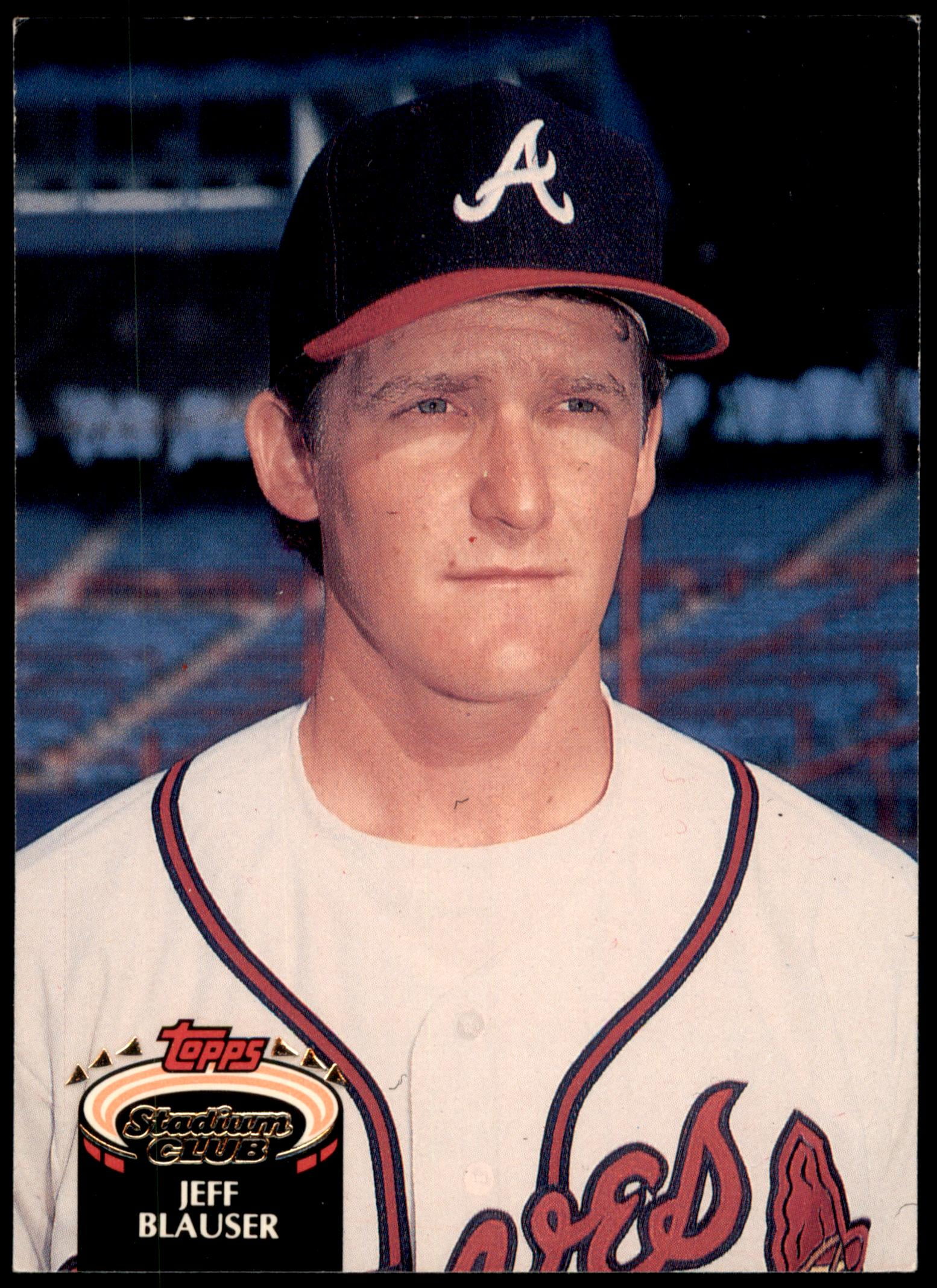 Jeff Blauser #168b 1992 Stadium Club - Walmart.com