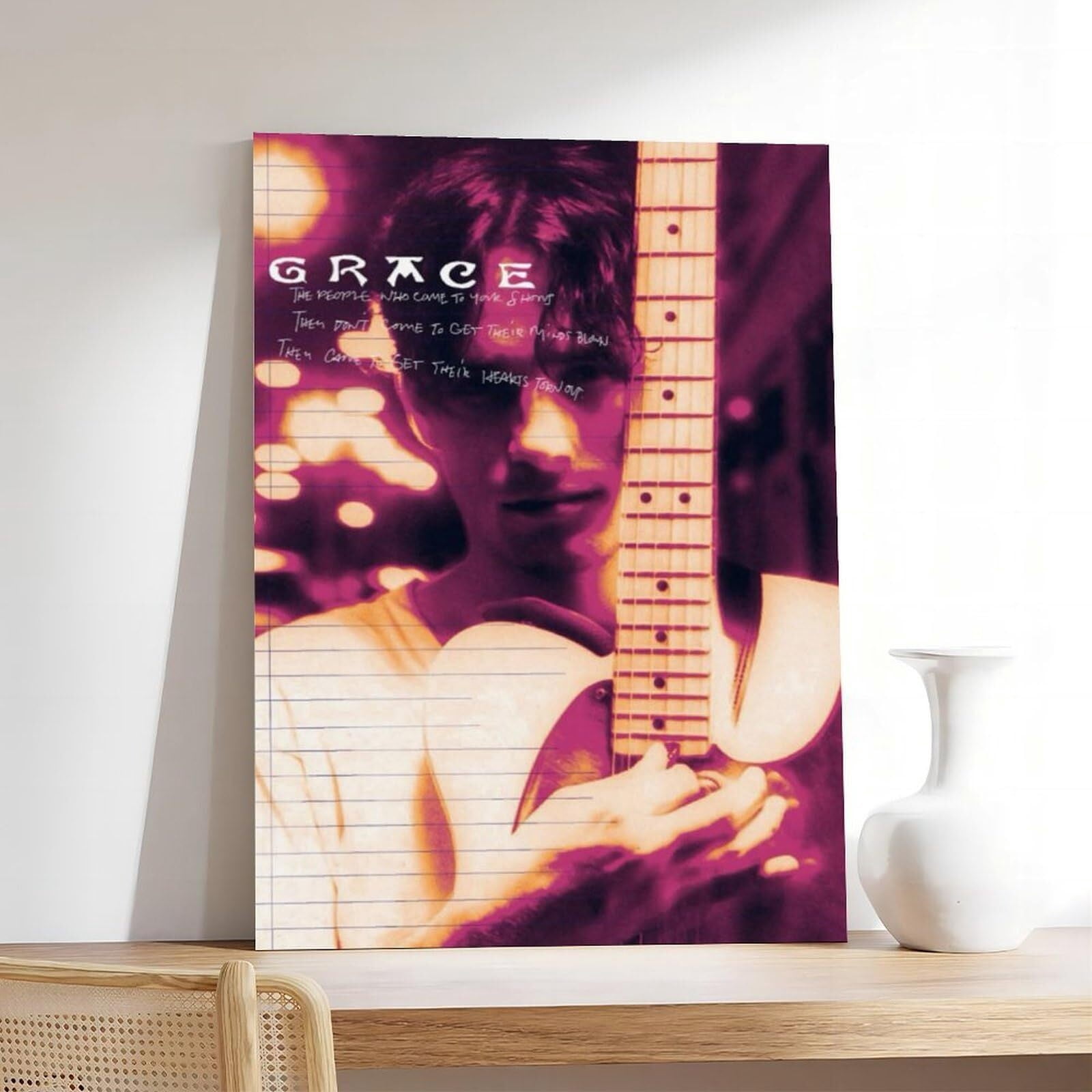 Jeff Buckle Canvas Poster Vintage Canvas Wall Art For Aesthetic poster ...