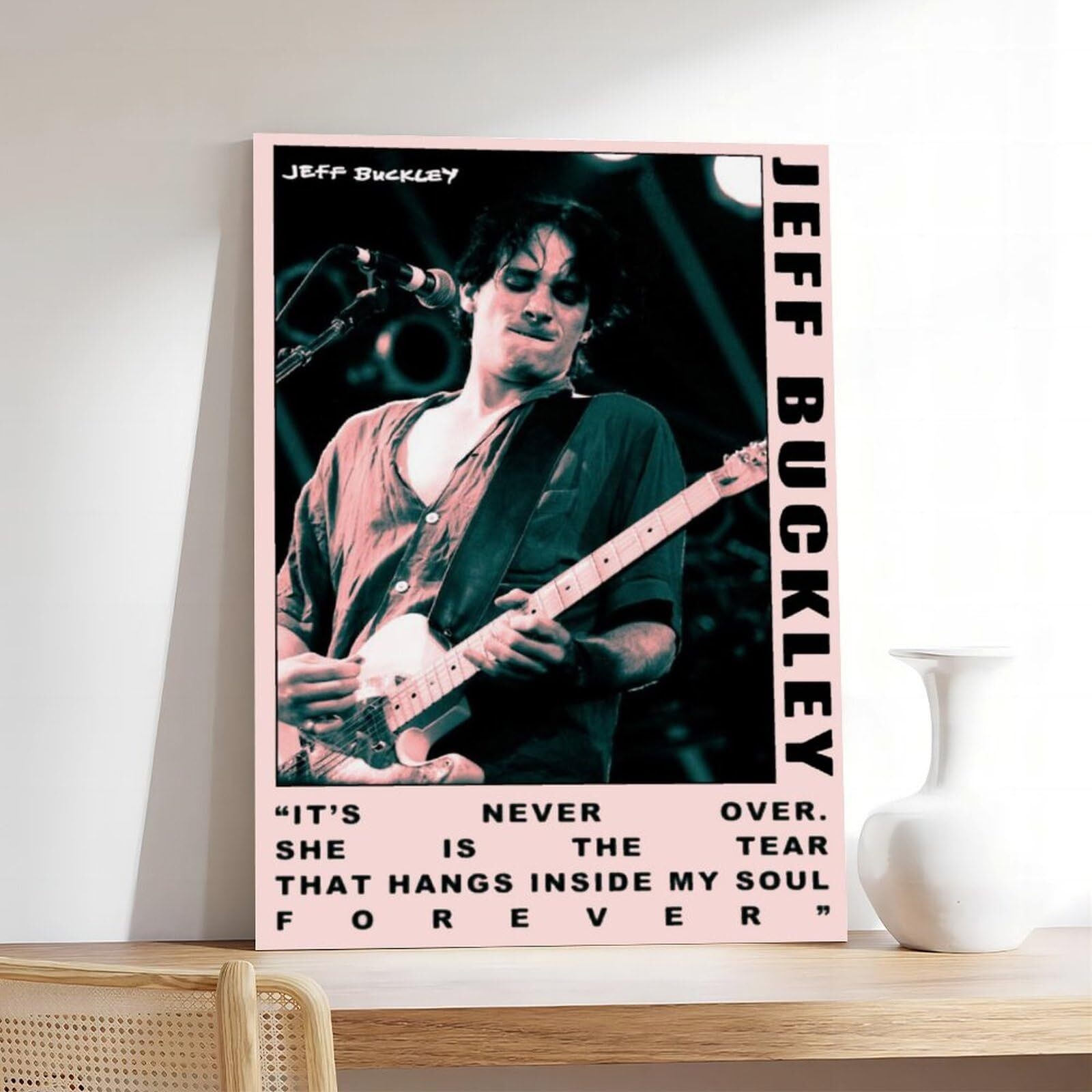 Jeff Buckle Canvas Poster Vintage Canvas Wall Art For Aesthetic poster ...