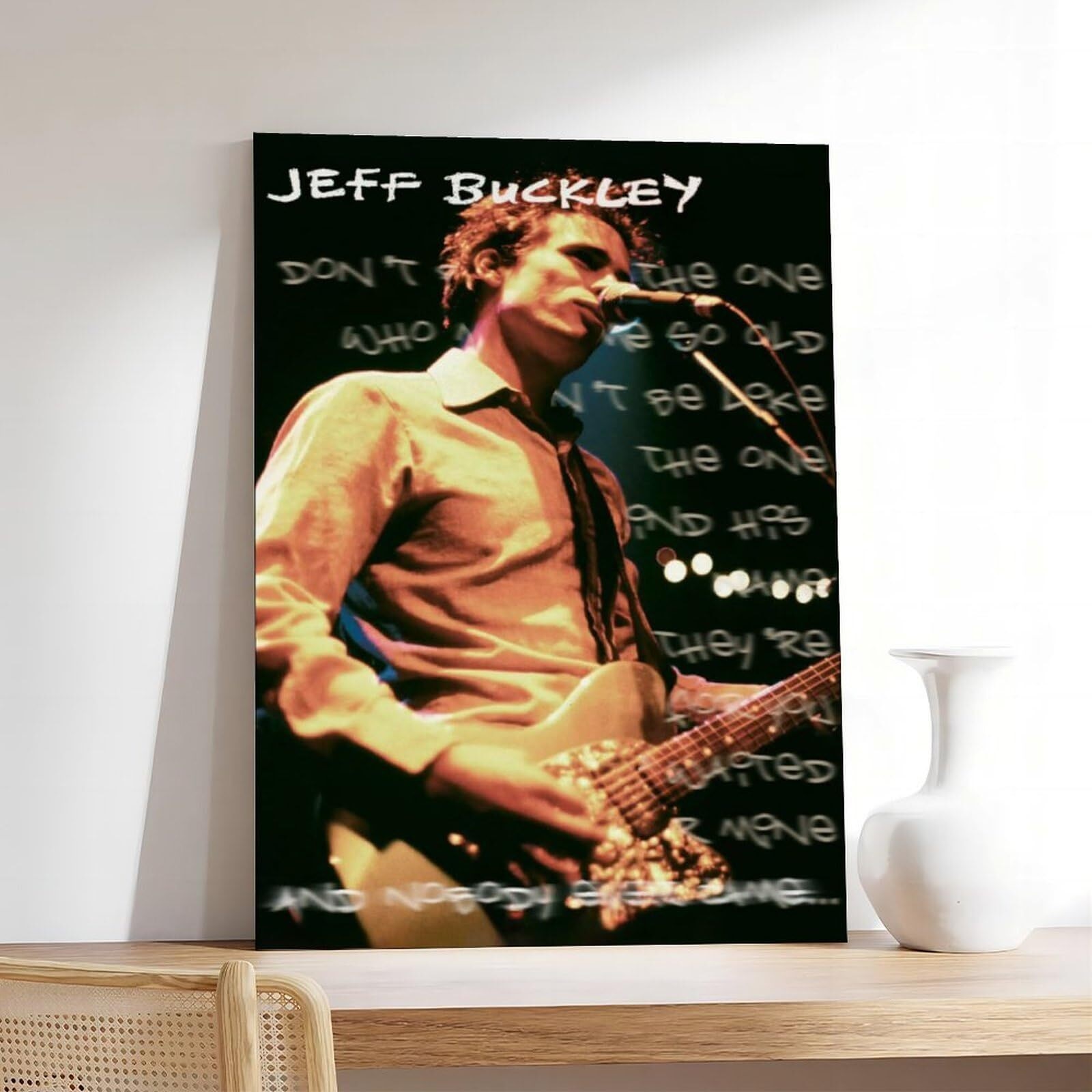Jeff Buckle Canvas Poster Vintage Canvas Wall Art For Aesthetic poster ...