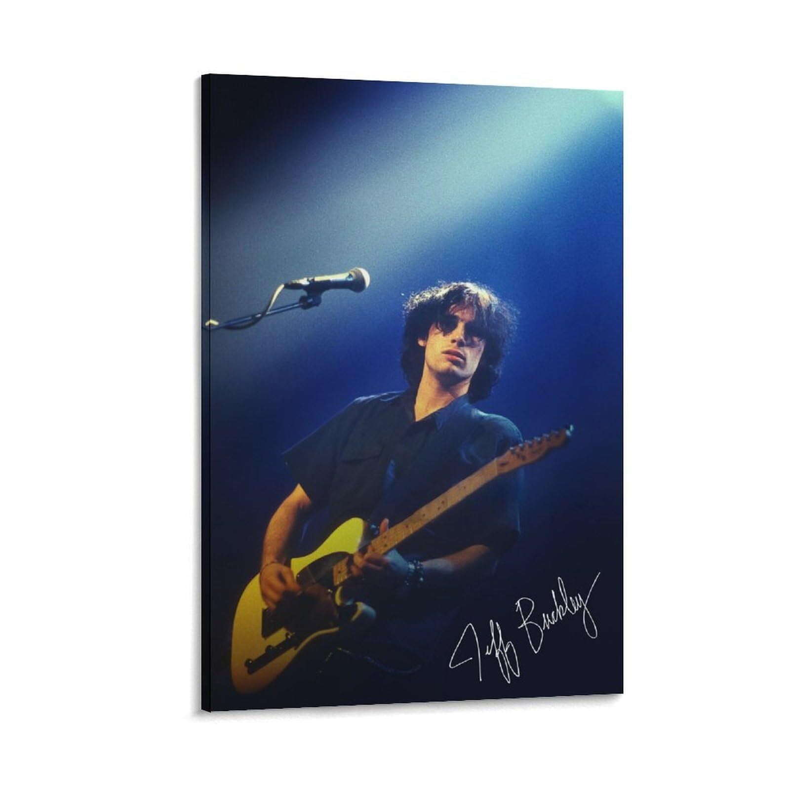 Jeff Buckley Signed Poster Prints Canvas Wall Art for Trendy Dorm Room ...