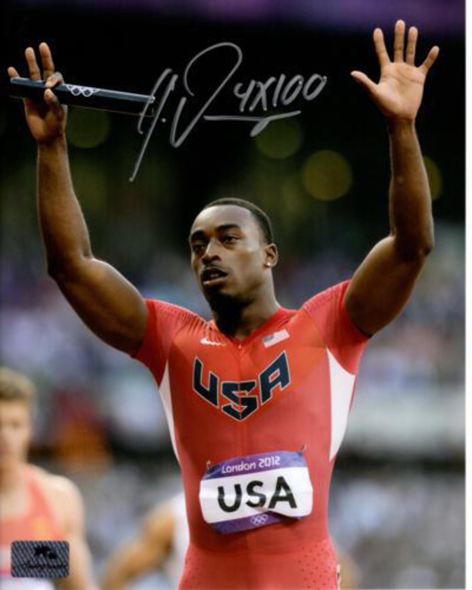 Jeff Demps Autographed Olympic Track (London 2012) 8x10 Photo - Walmart.com