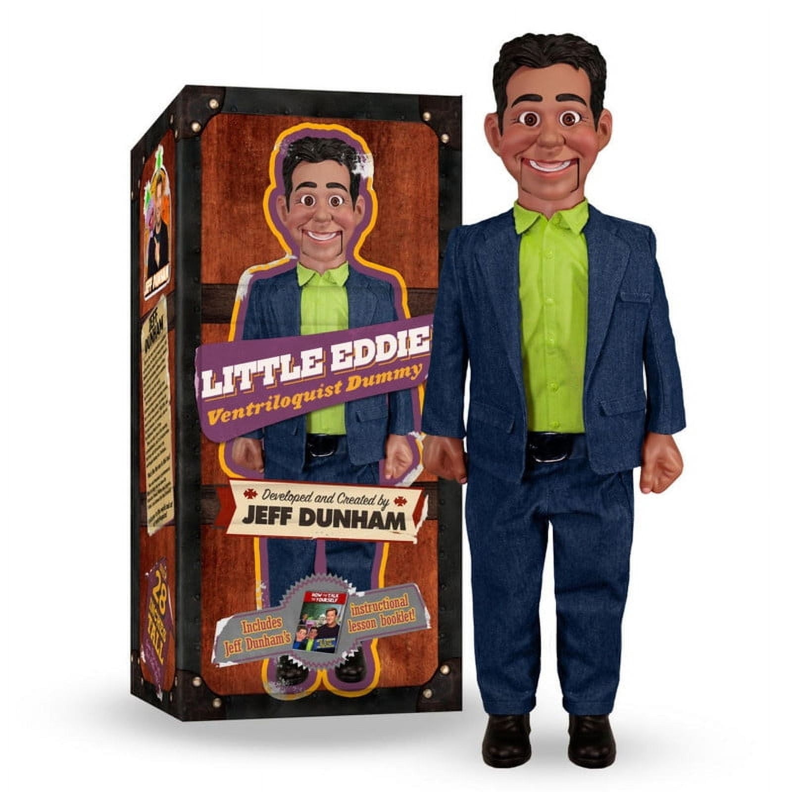Jeff Dunham - 22" Little Eddie Ventriloquist Dummy | Perfect Puppet ...