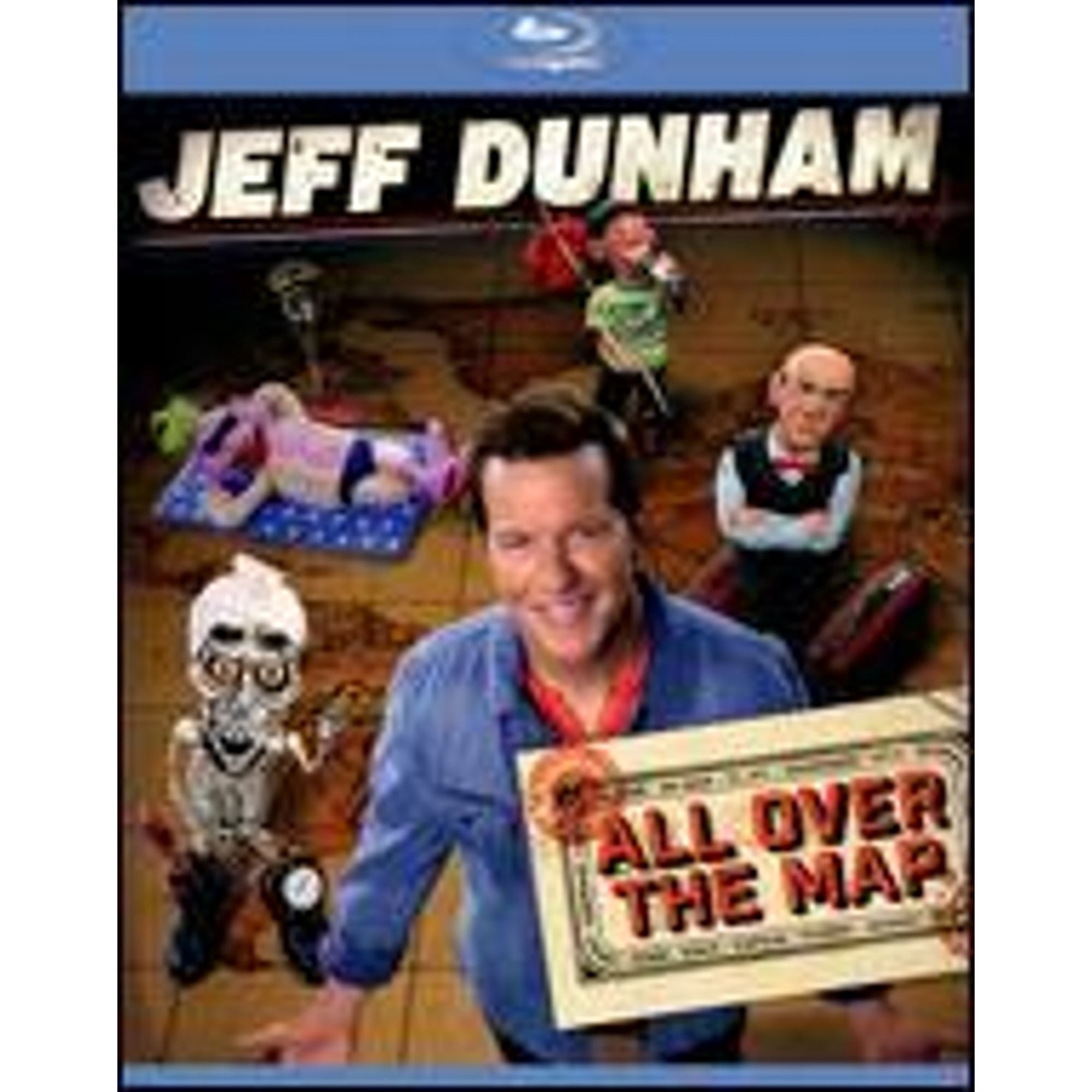 Pre-Owned Jeff Dunham: All Over the Map (Blu-ray) - Walmart.com