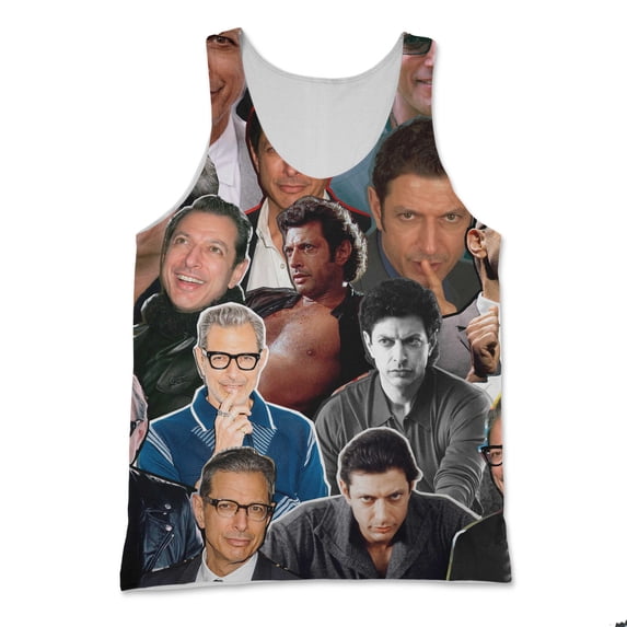 Jeff Goldblum Photo Collage Tank Top - Walmart.com
