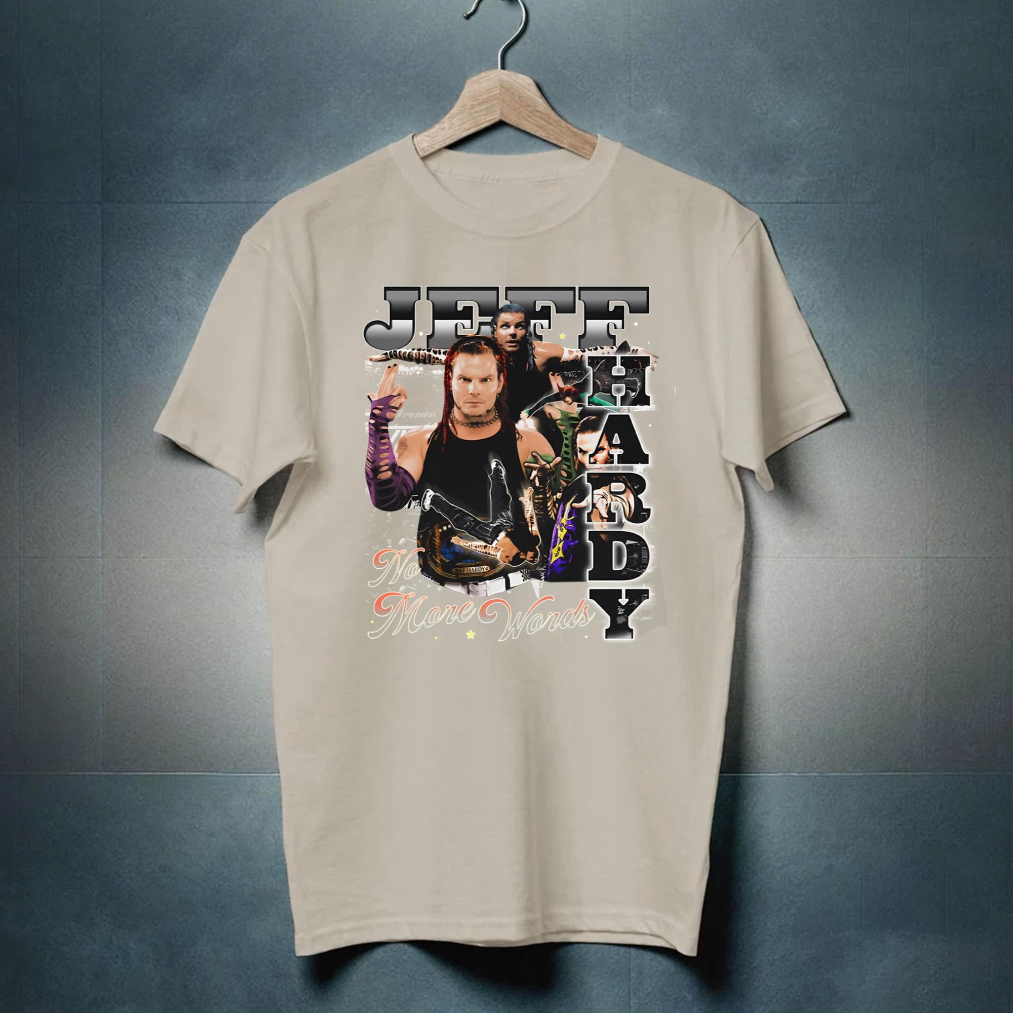 Jeff Hardy t-shirf AEW ECW WCW WWF WRESTLING-TH34479 - Walmart.com
