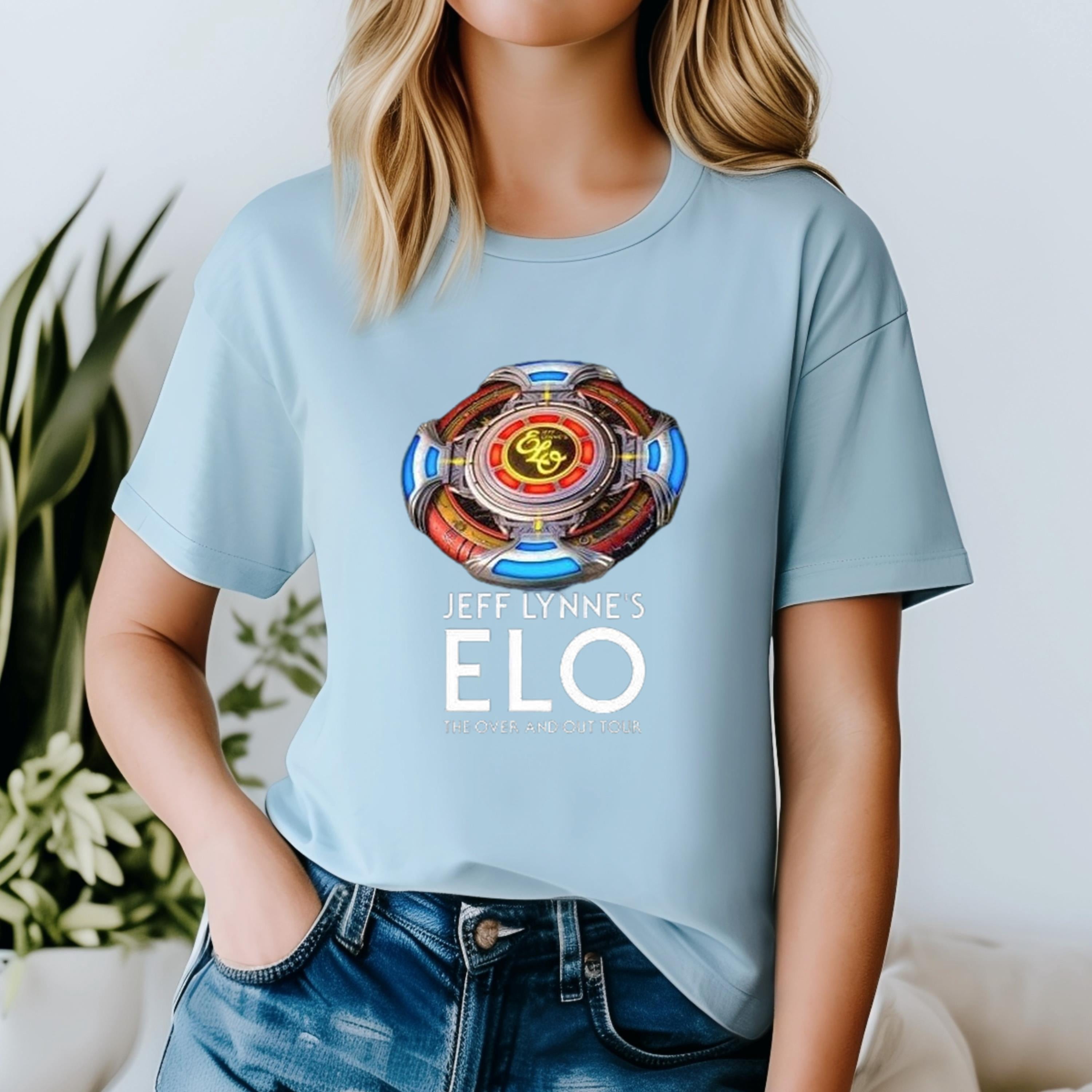 Jeff Lynne's ELO, The Over and Out Tour 2024 Shirt, Jeff Lynne's ELO ...