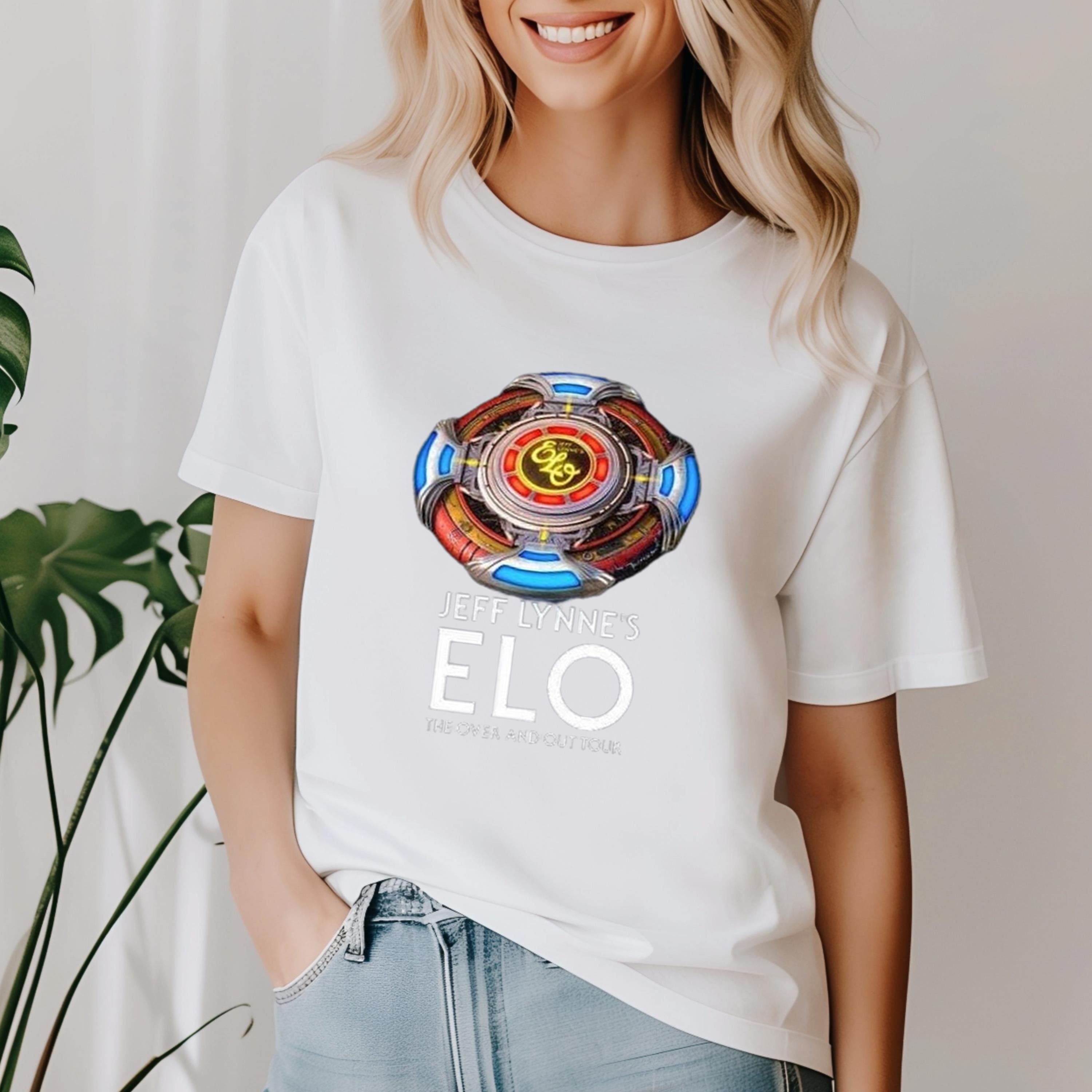 Jeff Lynne's ELO, The Over and Out Tour 2024 Shirt, Jeff Lynne's ELO ...