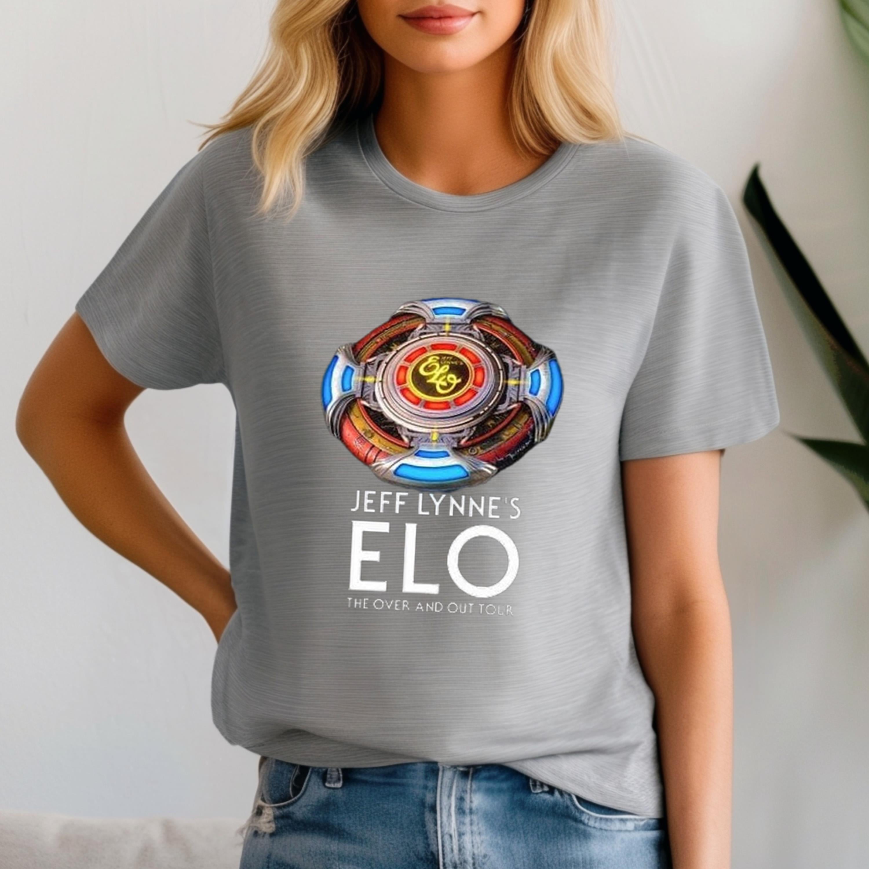 Jeff Lynne's ELO, The Over and Out Tour 2024 Shirt, Jeff Lynne's ELO ...