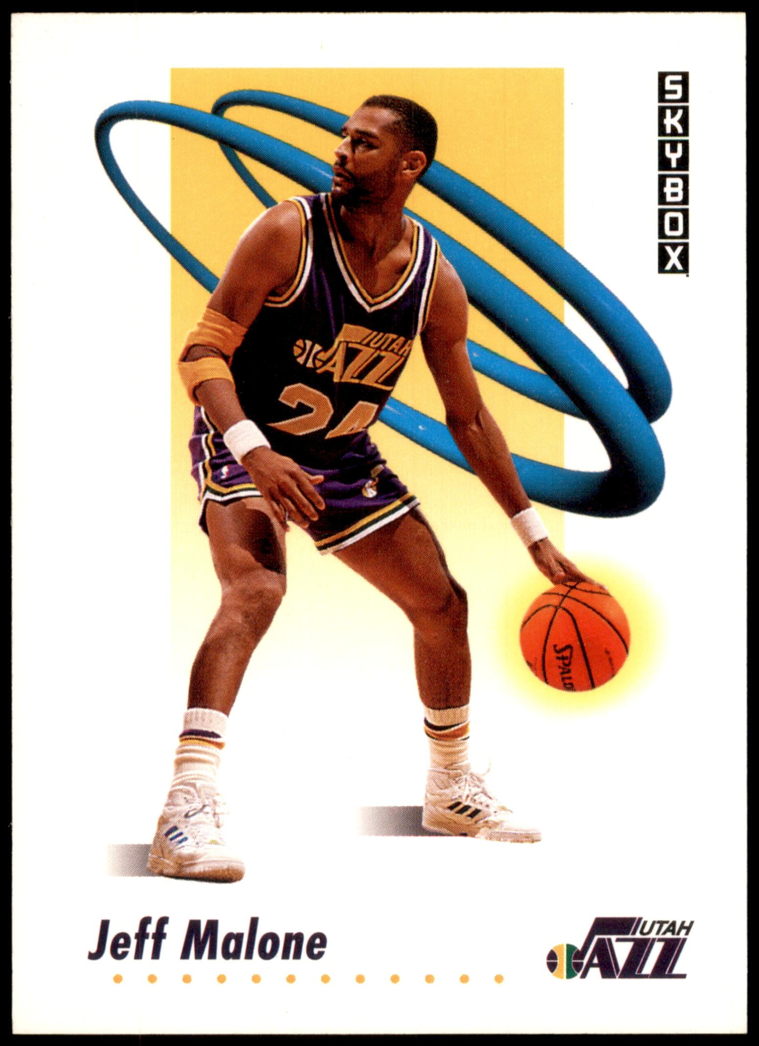 Jeff Malone #282 1991-92 SkyBox - Walmart.com