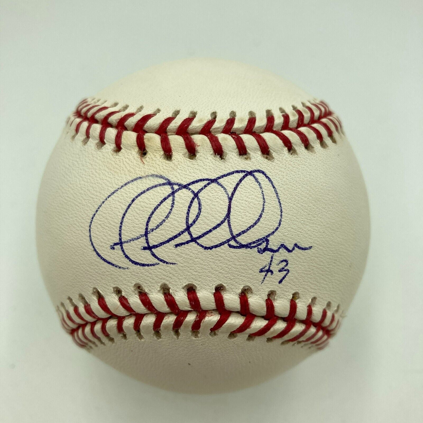 Jeff Nelson Signed New York Yankees Major League Baseball MLB Authentic ...