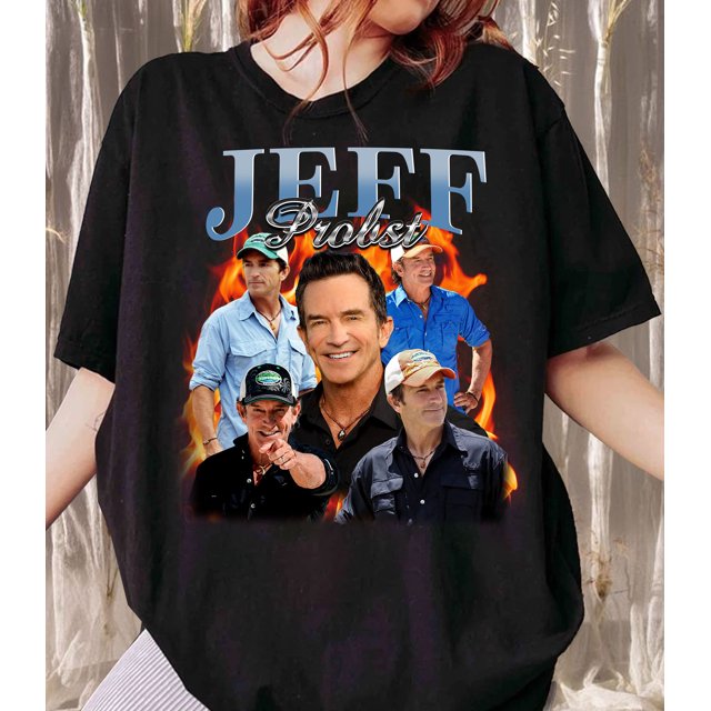 Jeff Probst Shirt, Jeff Probst Presenter Homage T-Shirt, Television ...