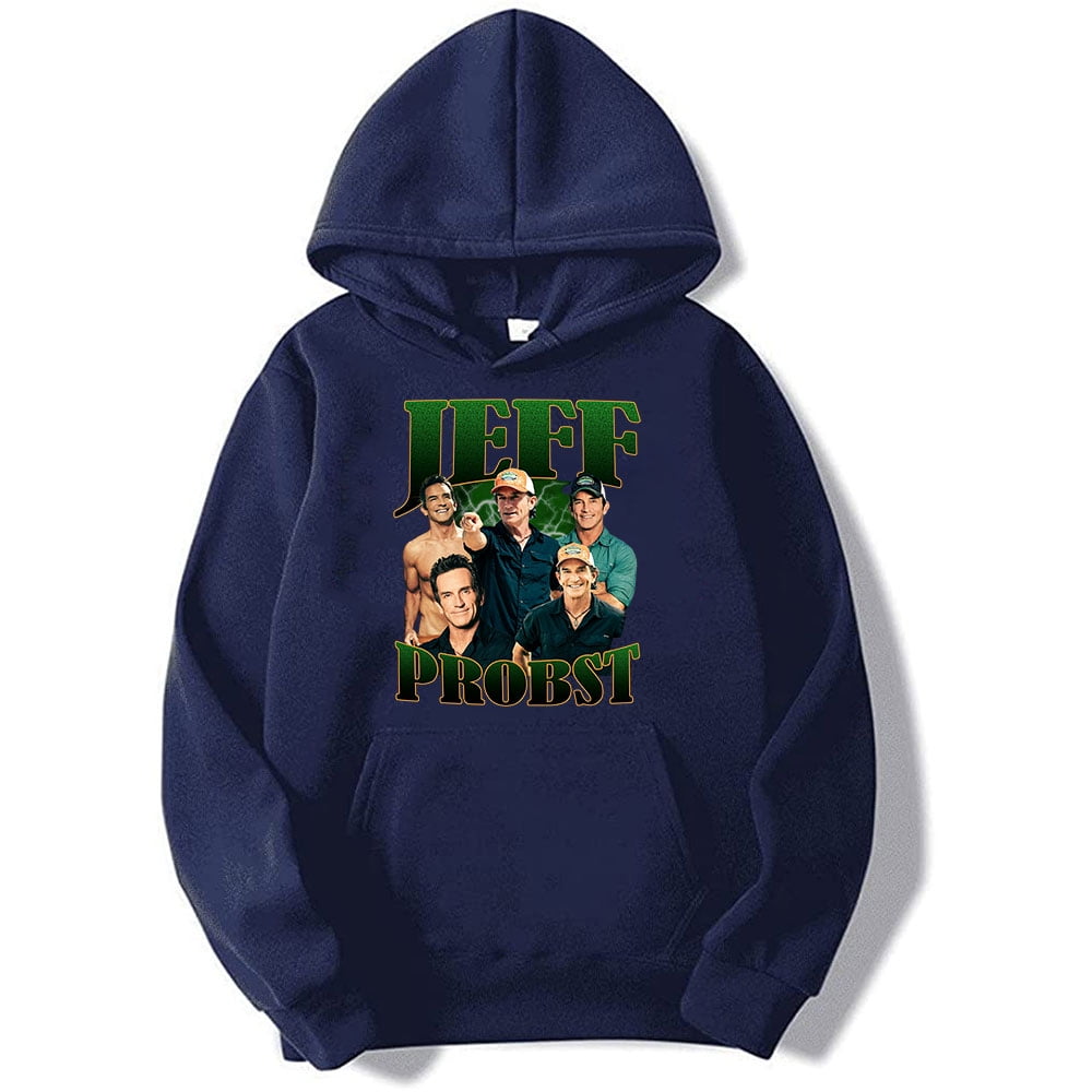 Jeff Probst Survivor 90s Retro Merch Hoodie Sweatshirt New Logo Women ...