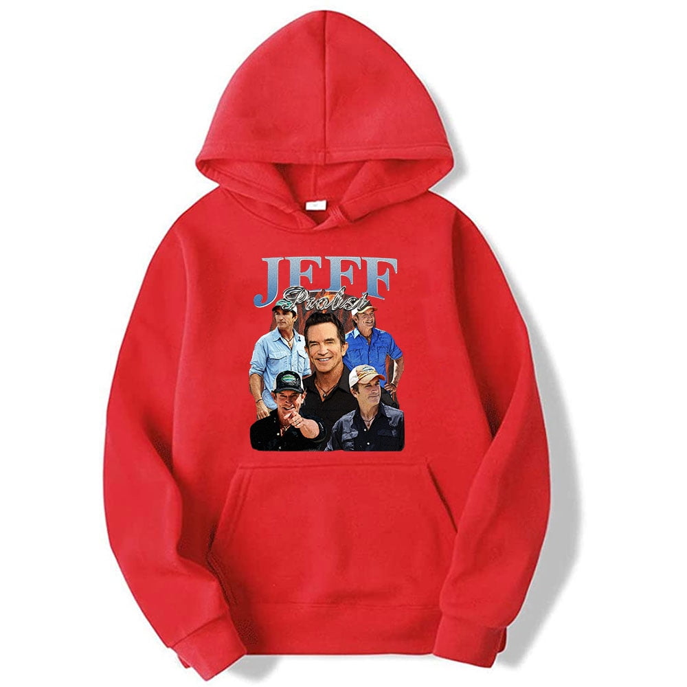 Jeff Probst Survivor Presenter Homage Merch Hoodie Sweatshirt New Logo ...