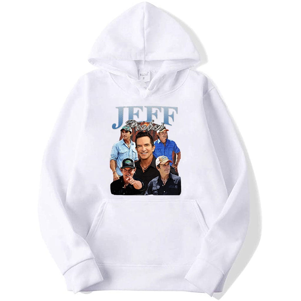 Jeff Probst Survivor Presenter Homage Merch Hoodie Sweatshirt New Logo ...