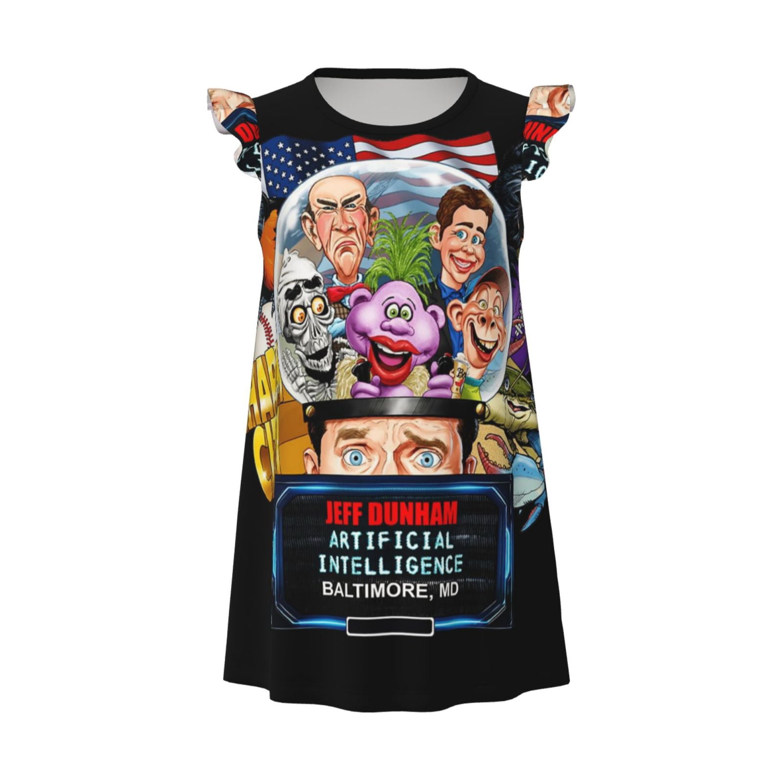 Jeff Retro Dun-Haw Nightgown Princess Pajama Dresses For Sleepwear ...