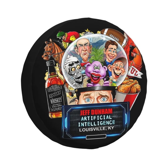 Jeff Retro Dun-Haw Tire Cover Weatherproof Universal Wheel Protectors ...