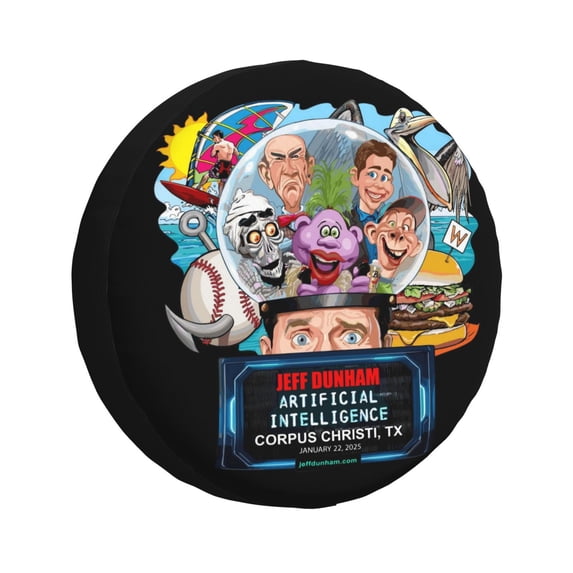 Jeff Retro Dun-Haw Tire Cover Weatherproof Universal Wheel Protectors ...